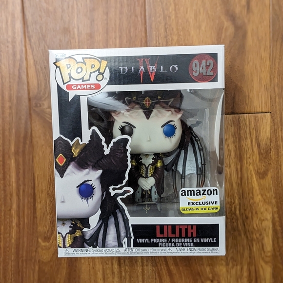 Funko | Toys | Nib Diablo 4 Lilith Funko Pop Amazon Exclusive Glow In ...